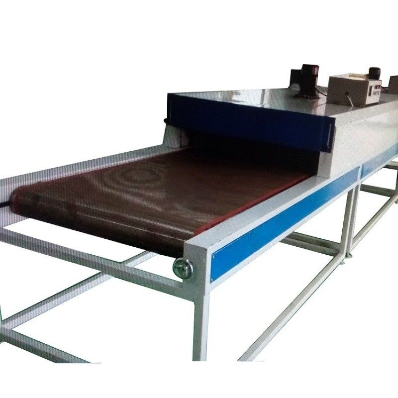 UV Curing Dryer Conveyor Belt Untuk Mesin Pengering Tunnel Sablon Sutra
